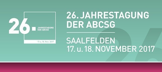 Hold the Date: 26. Jahrestagung der ABCSG - ABCSG